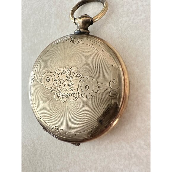 Jewelry | Antique Victorian 185s 10k Gold Filled Pocket Watch Locket ...